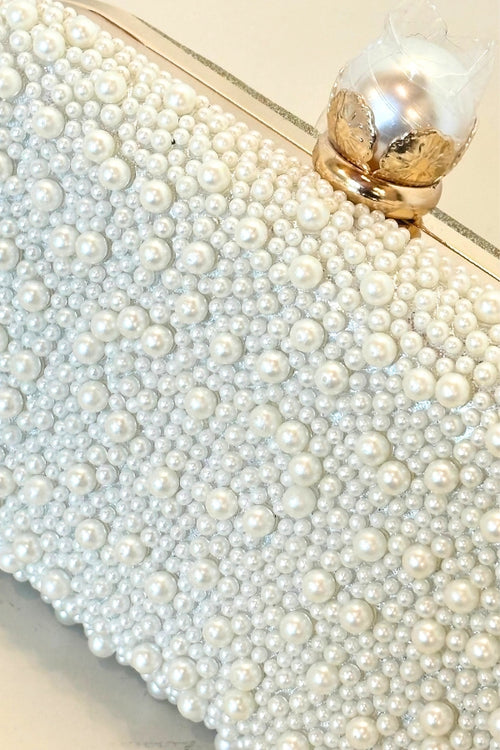 Pearl Clutch - Dull Gold